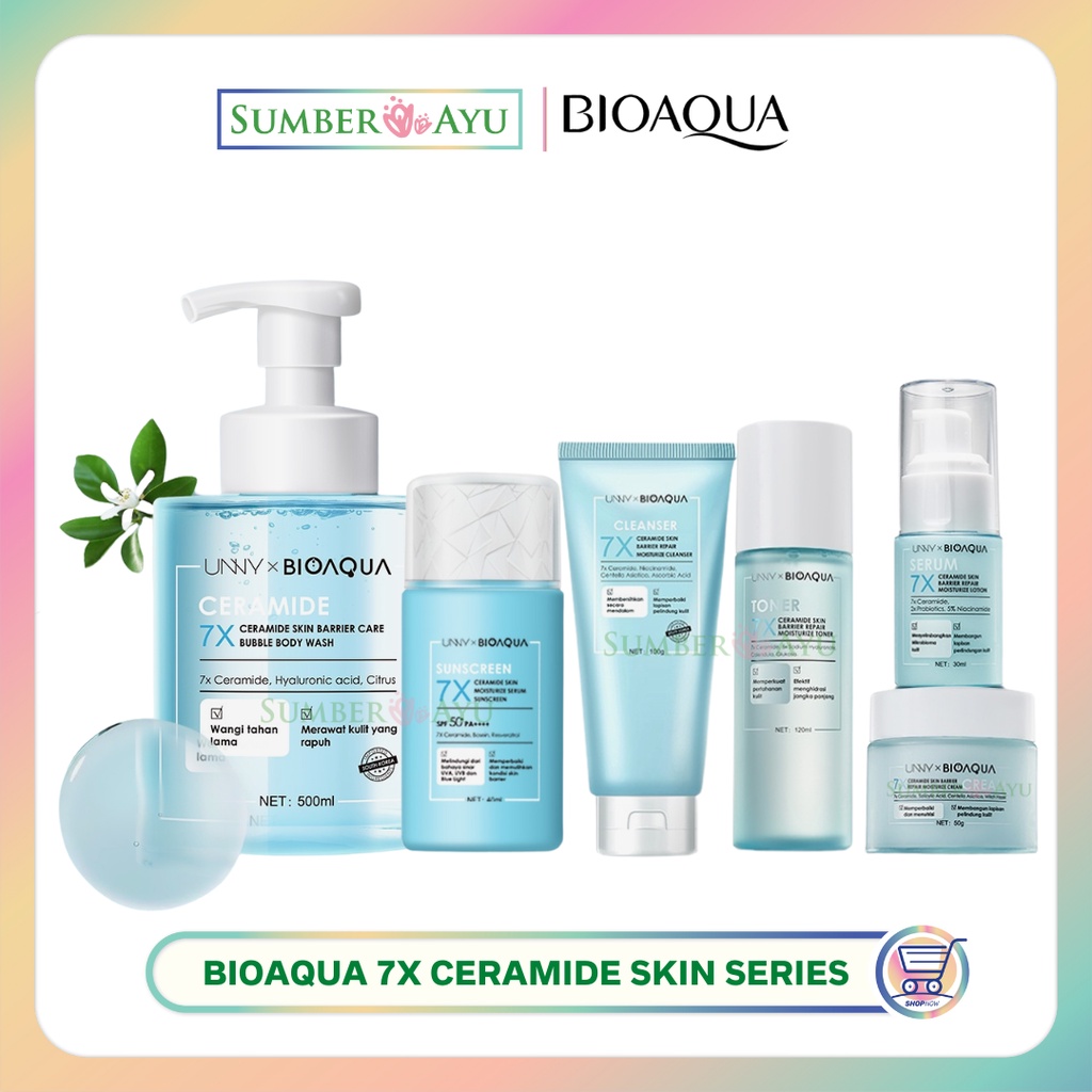 Jual Bioaqua 7X Ceramide Skin Barrier Series | Shopee Indonesia