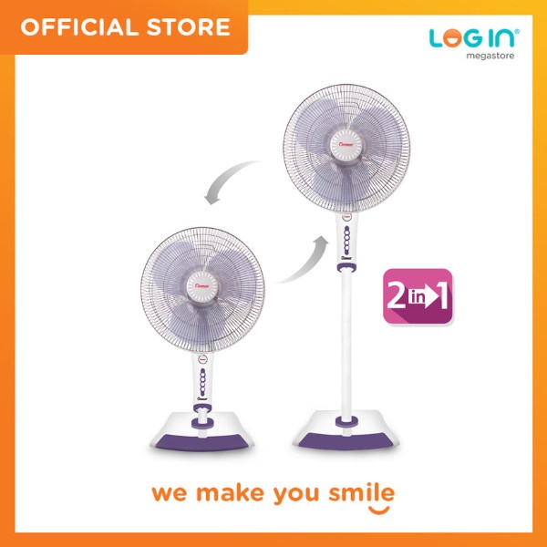 Jual Cosmos 16 SNQ Kipas Angin 2in1 (Stand & Desk) 16 inch | Shopee ...