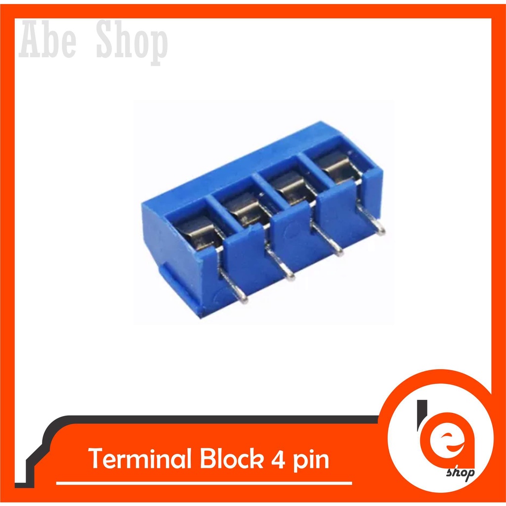 Jual Terminal blok 4 pin Block Screw 4p 5mm Murah | Shopee Indonesia