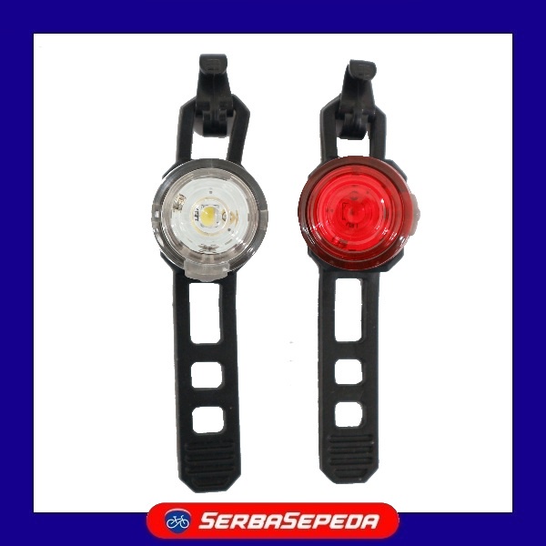 Jual Lampu Sepeda - Polygon Lampu Depan Belakang Eclips | Shopee Indonesia