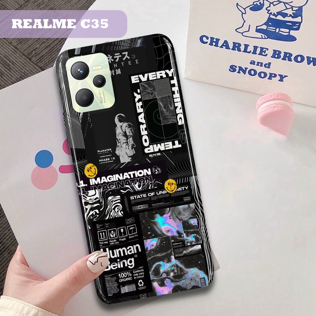 Jual Case Hp REALME C35 Hardcase 3D Fullprint Fashion Casing AESTHETIC ...