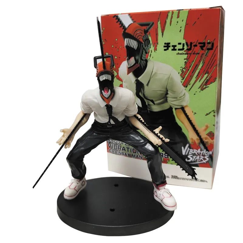 Jual denji chainsaw man action figure vibration stars | Shopee Indonesia