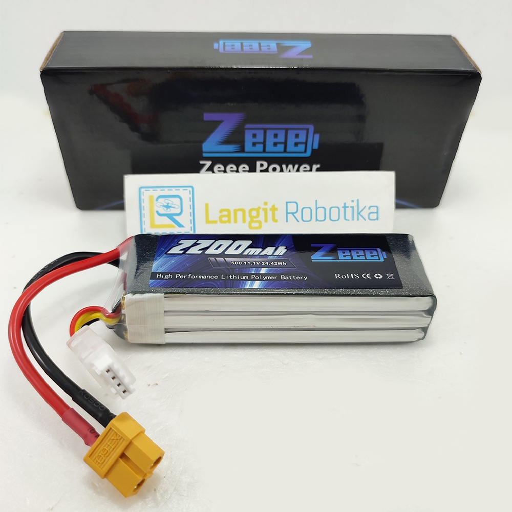 Jual Battery Baterai LIPO ZEEE 3S 2200mah 25 - 50C GRADE A LIPO ZEE 3S XT60 | Shopee Indonesia