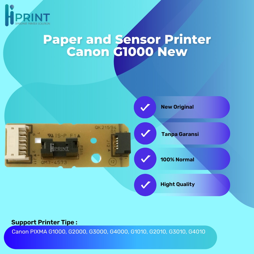 Jual Paper End Sensor PCB Assy Printer Canon G1010 G2010 G3010 G4010 ...