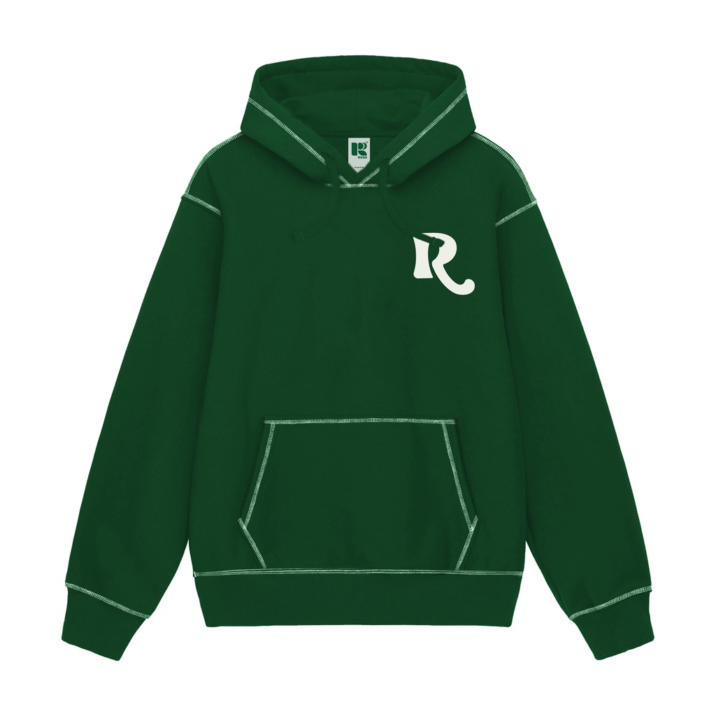Jual Russ Sweater Hoodie Joy Green | Shopee Indonesia