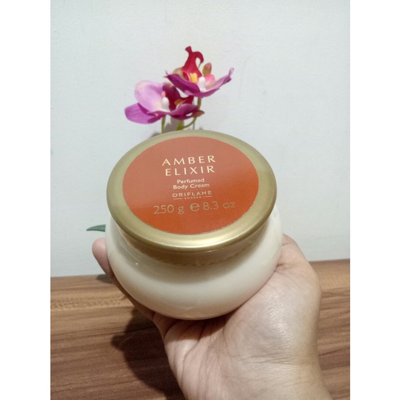 Jual 42504 Perfumed Body Cream Amber Elixir | Shopee Indonesia