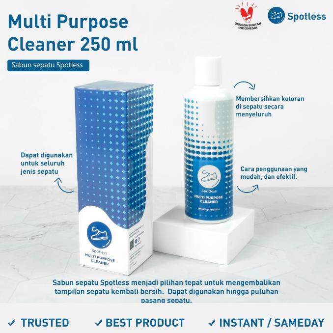 Jual Spotless Shoe Cleaner 250 ML (Multi Purpose Cleaner ) | Shopee ...