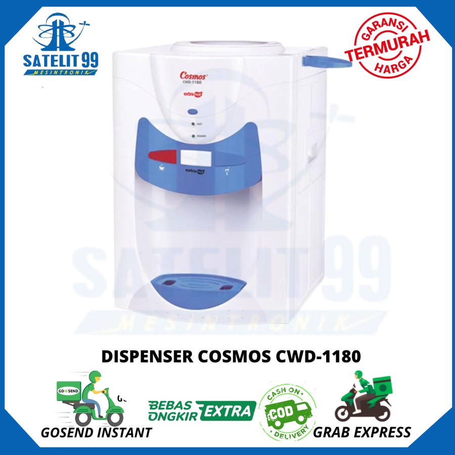 Jual DISPENSER PORTABLE GALON ATAS / DISPENSER COSMOS CWD-1180 | Shopee ...