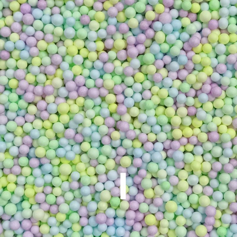 Jual STYROFOAM BUTIRAN WARNA - WARNI ISI 6 GELAS AQUA | Shopee Indonesia