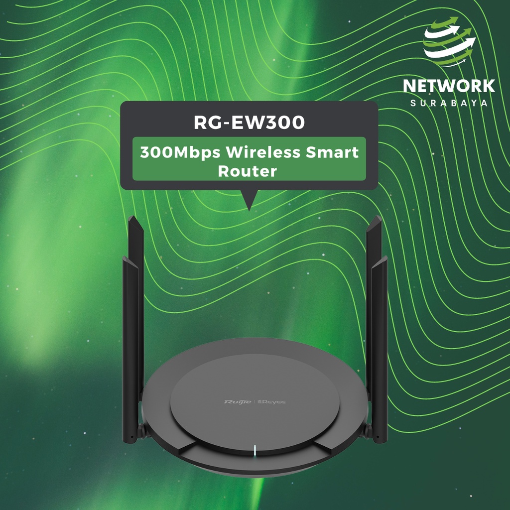 Jual RUIJIE REYEE RG-EW300 PRO 300MBPS WIRELESS WIFI ROUTER | Shopee ...