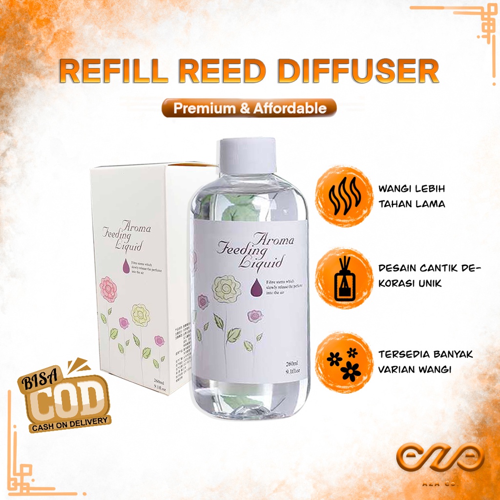 Jual Isi Ulang Reed Diffuser Refill Aromatherapy Pewangi Pengharum ...