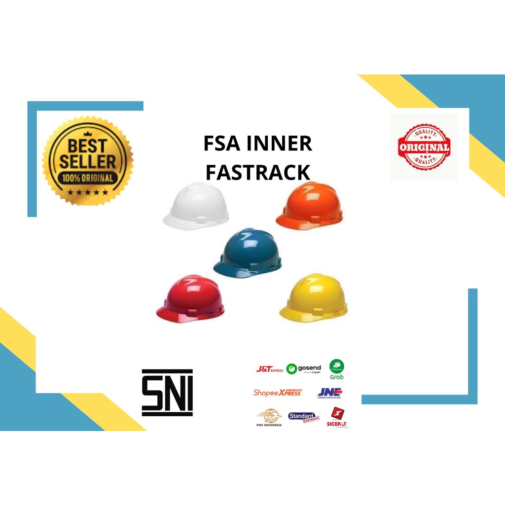 Jual Helm Safety Fsa Inner Fastrack / Helmet Safety Sarang Putar untuk ...