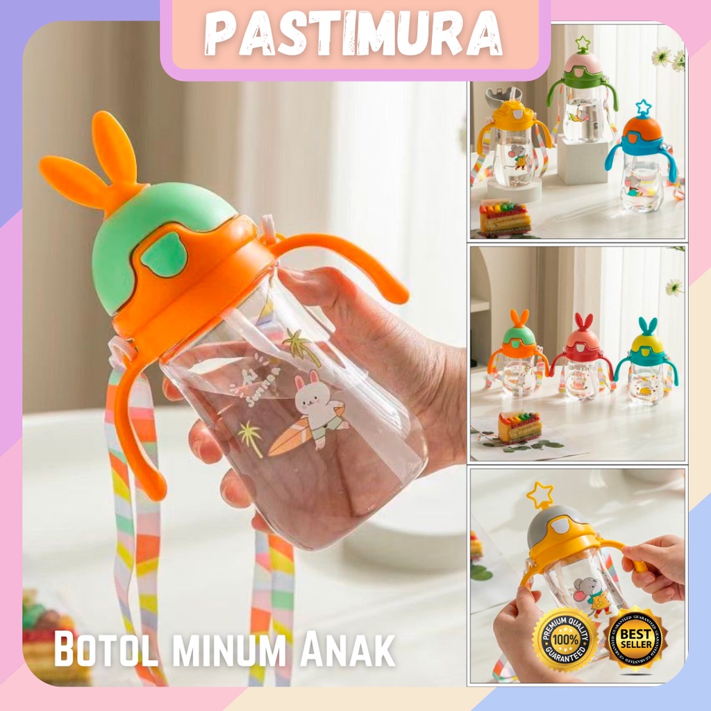 Jual [PSM] Botol Minum Anak Sedotan Lucu Botol Minum Bayi Training Cup Baby Botol Minum Karakter ...