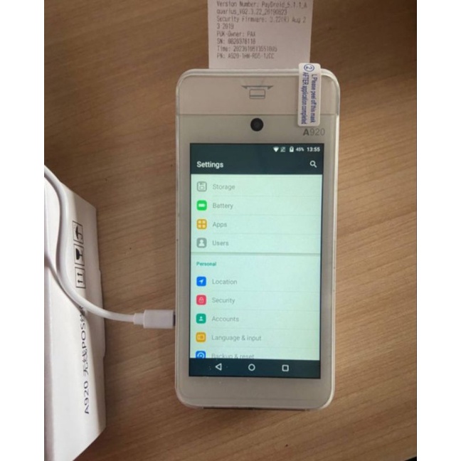 Jual Edc A920 SPBU (READY STOK) | Shopee Indonesia