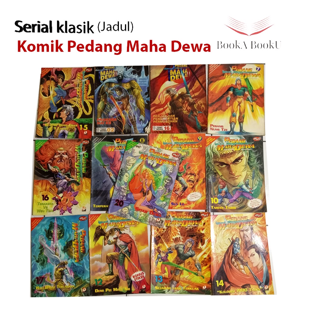Jual ORI - Komik Pedang Maha Dewa - Tony Wong (Cabutan) | Shopee Indonesia