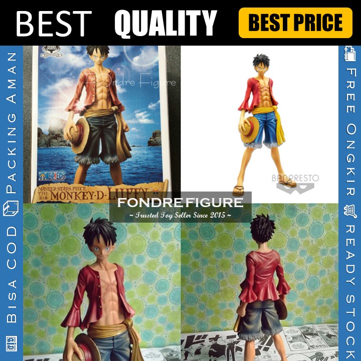 Jual MSP LUFFY MONKEY D LUFFY MASTER STARS STAR PIECE ONE PIECE GRANDISTA PVC BANPRESTO ACTION ...