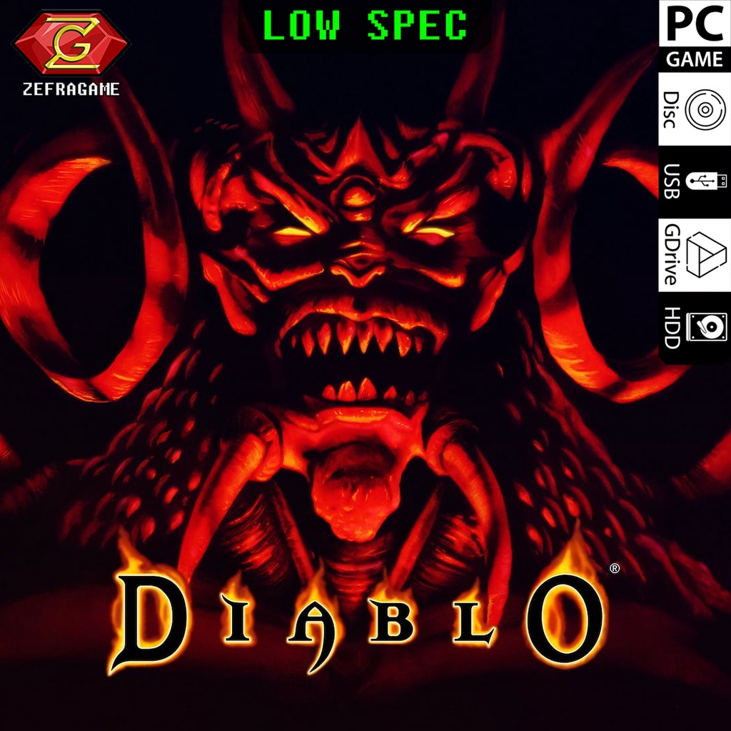 Jual DIABLO 1 + Hellfire PC Full Version/GAME PC GAME/GAMES PC GAMES ...