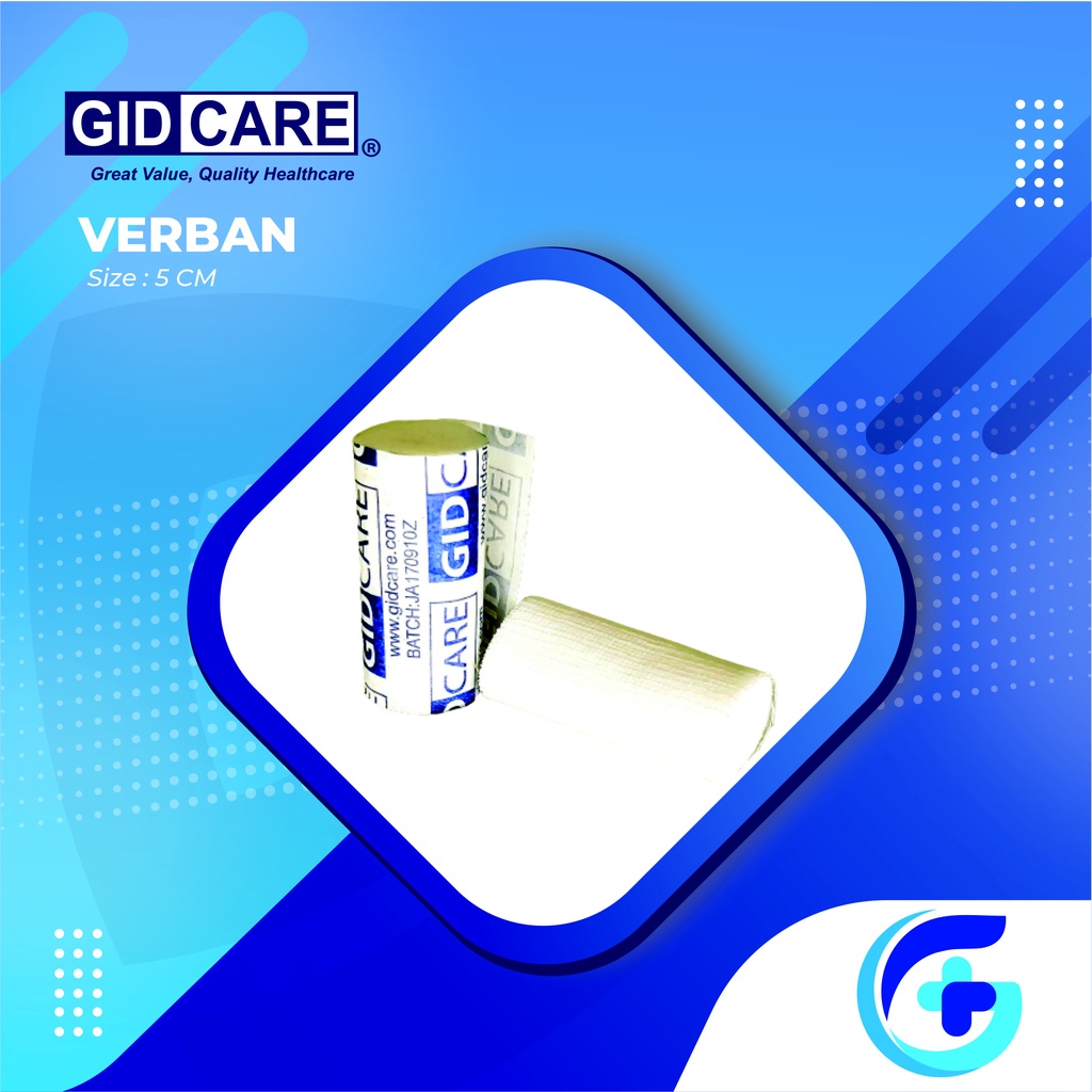 Jual Verban / Perban / Kasa Gulung / Hidrofil 5cm, 1 pak isi 12pcs ...