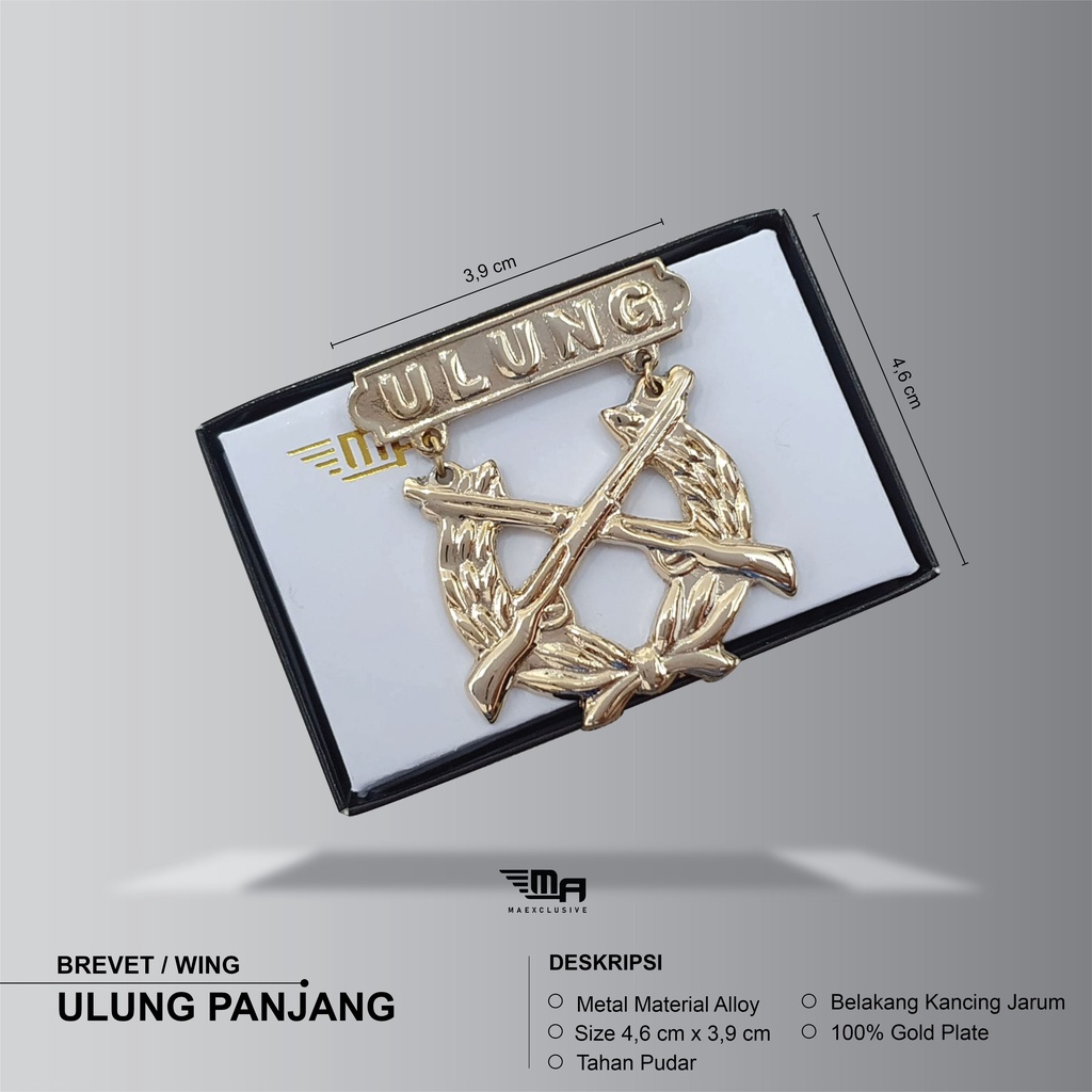 Jual WING ULUNG PDH BRIVET BREVET PIN ULUNG | Shopee Indonesia