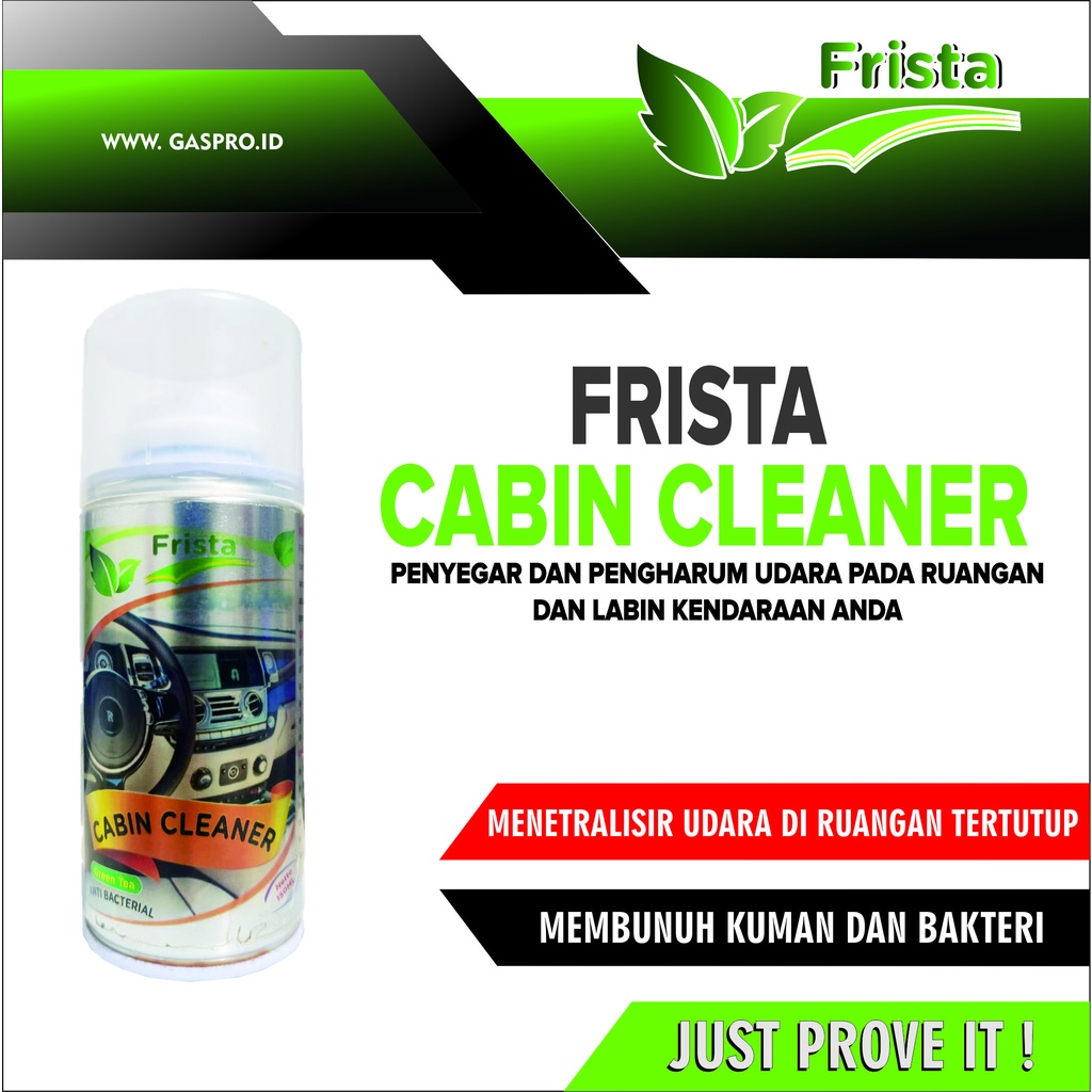 Jual FRISTA CABIN CLEANER Mensterilkan Udara Pada Kabin Kendaraan ...
