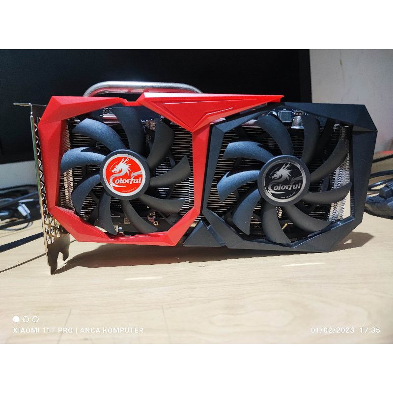 Jual VGA CARD GTX 1650 4GB DDR6 COLORFUL DUAL FAN | Shopee Indonesia