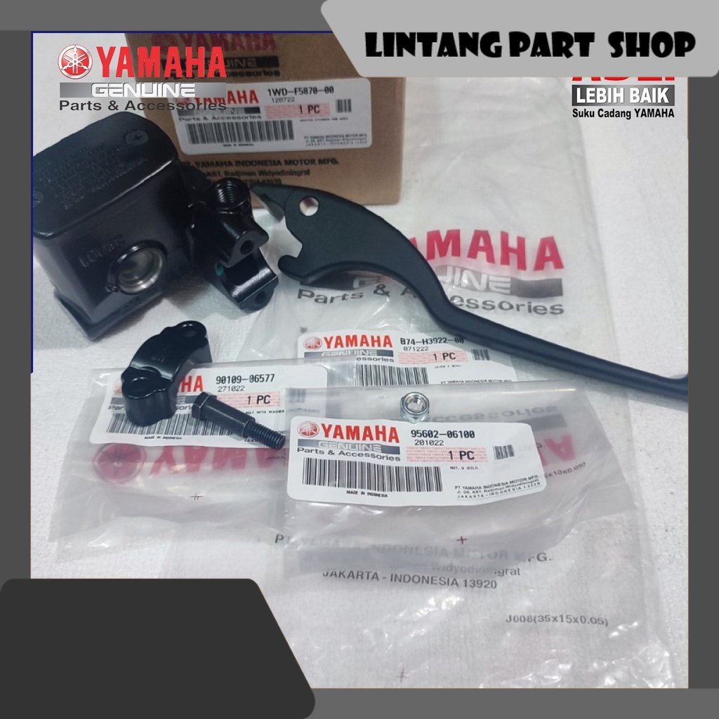 Jual MASTER REM YAMAHA R25 HANDLE REM HITAM SET ORIGINAL PNP RX KING ...