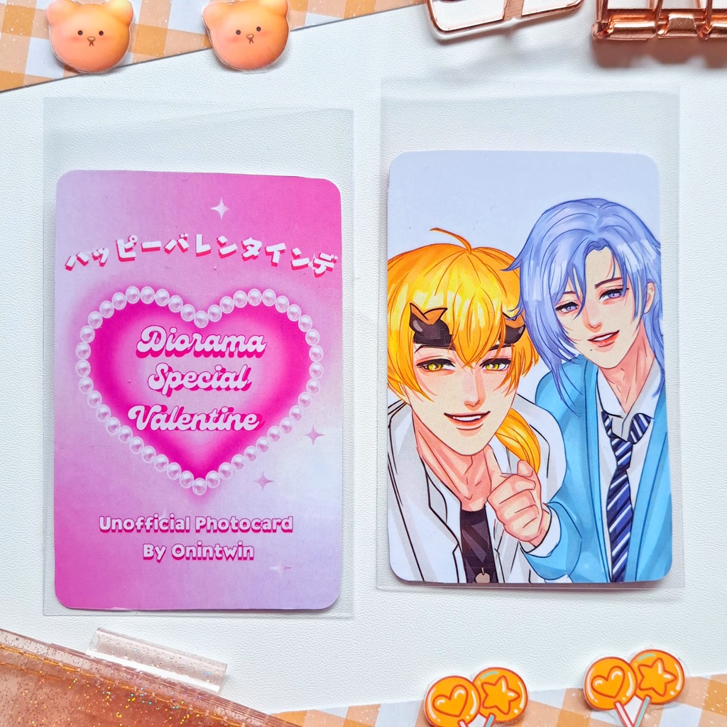 Jual Diorama special Valentine Days Photocard by onintwin / BLUE LOCK , MORIARTY THE PATRIOT ...