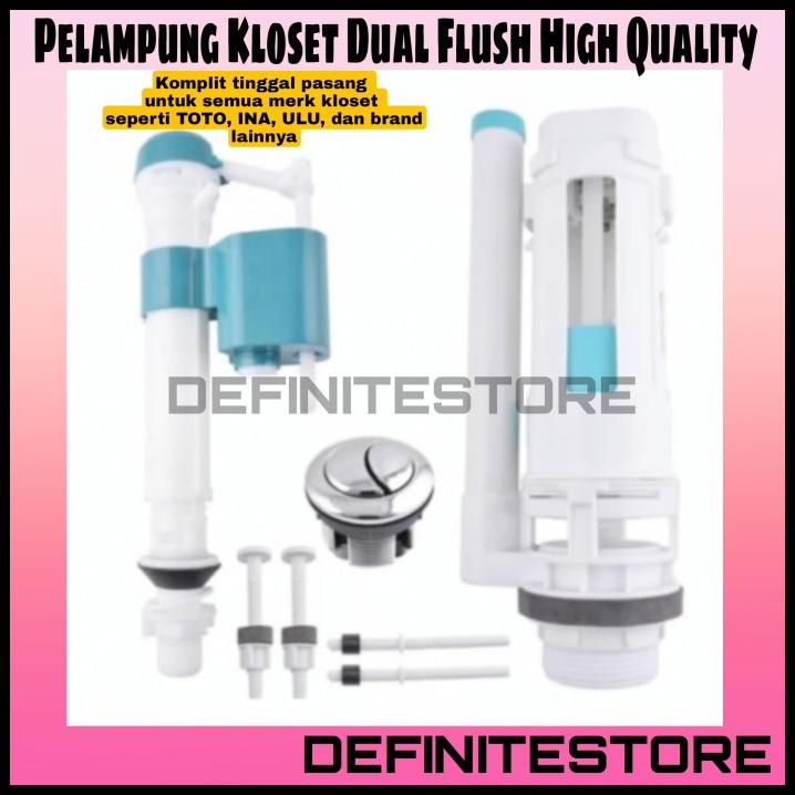 Jual GRATIS ONGKIR PELAMPUNG KLOSET DUAL FLUSH ISI TANGKI KLOSET MERK ...