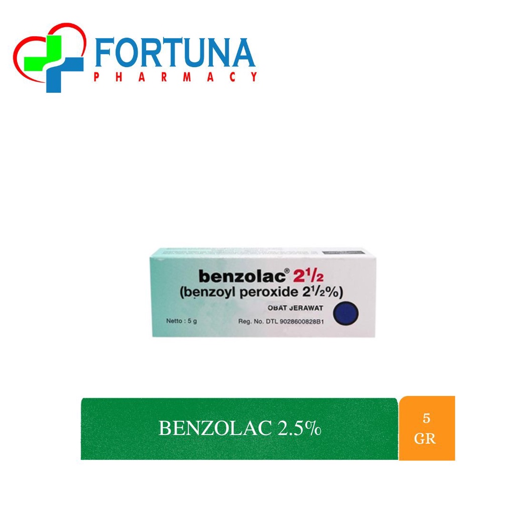 Jual Benzolac 2.5 % - Gel Obat Jerawat | Shopee Indonesia