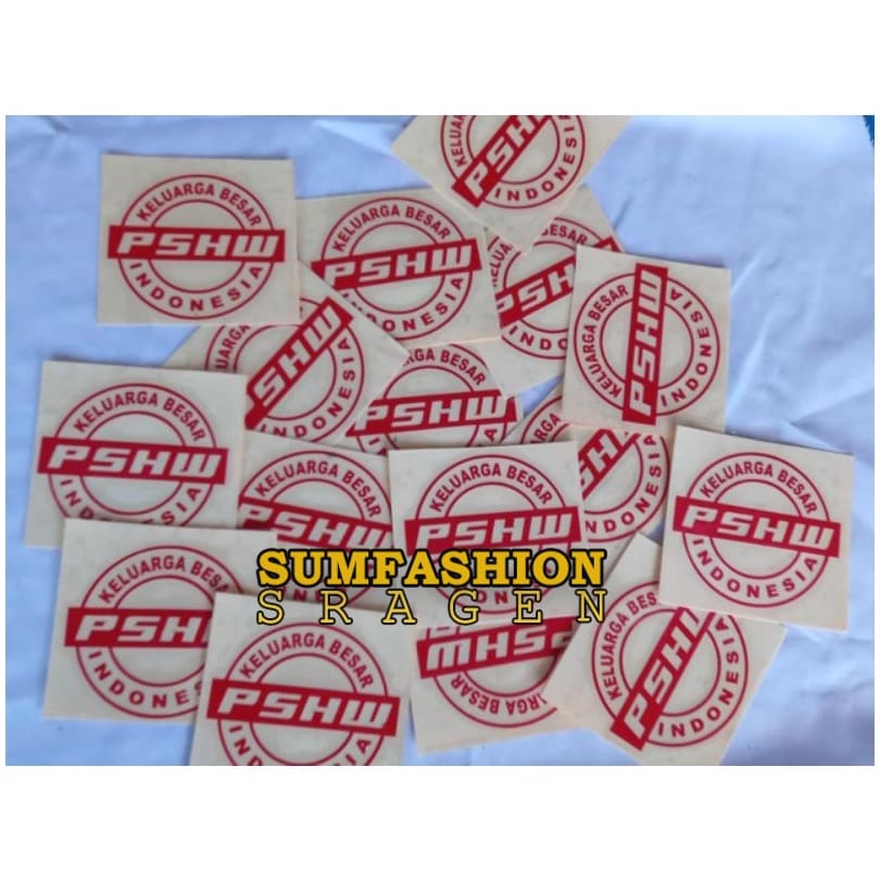 Jual Stiker Keluarga Besar PSHW - SH Winongo - Setia Hati Winongo ...