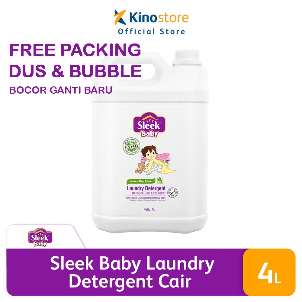 Jual BELLASHOPJKT / SLEEK BABY LAUNDRY DETERGENT DIRIGEN 4 LITER ...