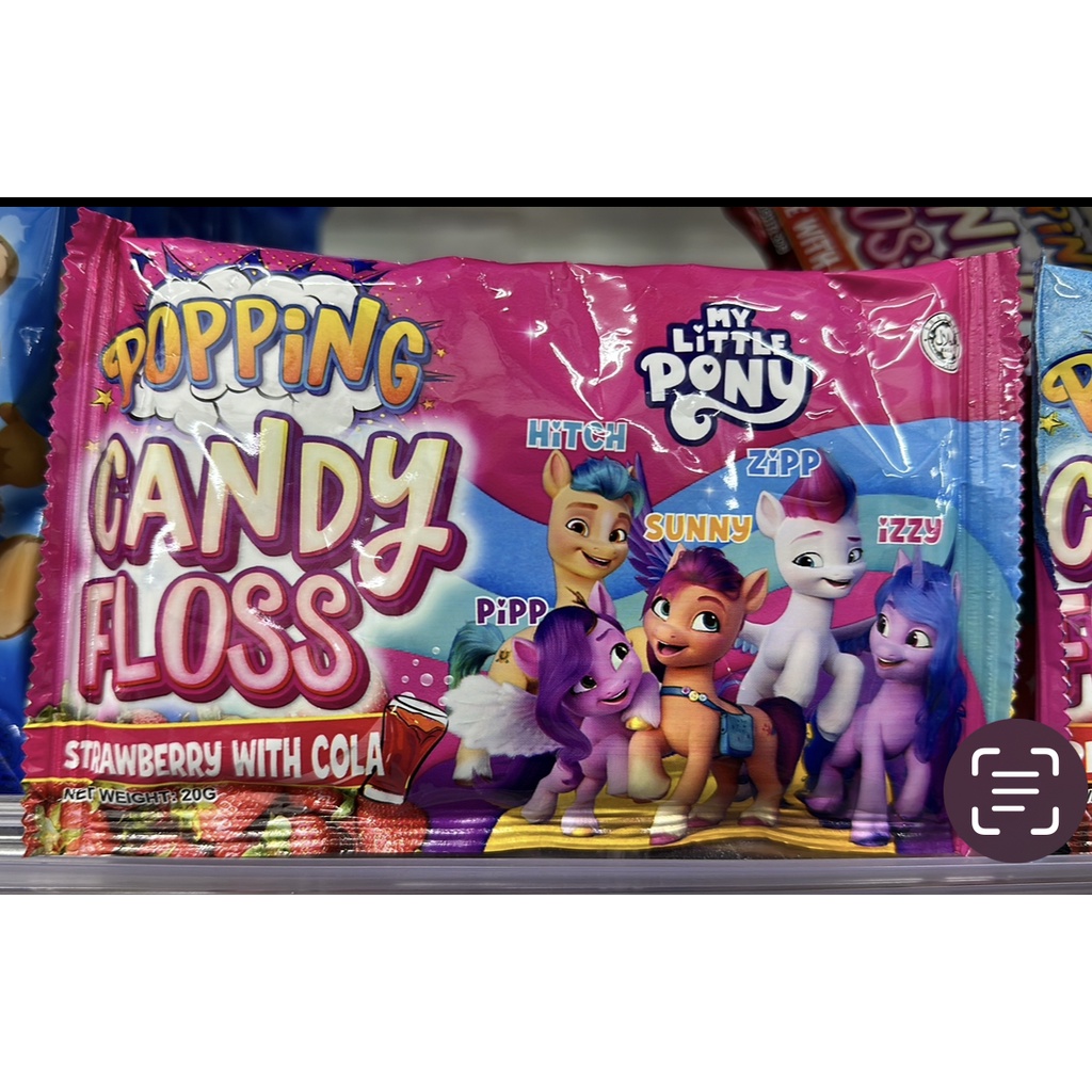 Jual My Little Pony Popping Candy Floss/ Permen | Shopee Indonesia