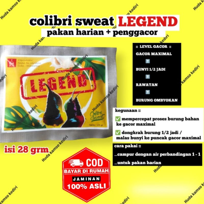 Jual COLIBRI SWEET LEGEND PAKAN HARIAN DAN PENGGACOR | Shopee Indonesia