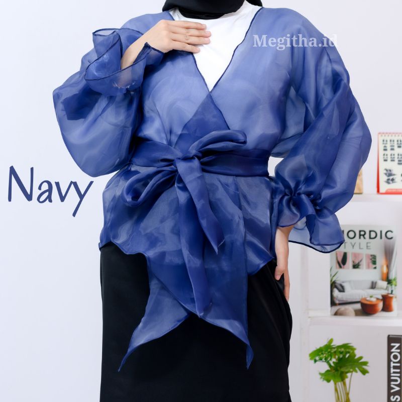 Jual outer organza | outer organza wrap | rompi organza | Shopee Indonesia