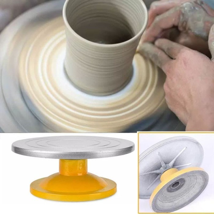 Jual Turn Table / Pottery Wheel / Meja Putar Tanah Liat 30 cm | Shopee ...