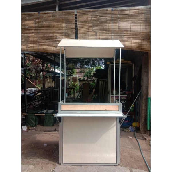 Jual Gerobak Lipat Atap / Gerobak Portable / Booth Portable (Polos ...