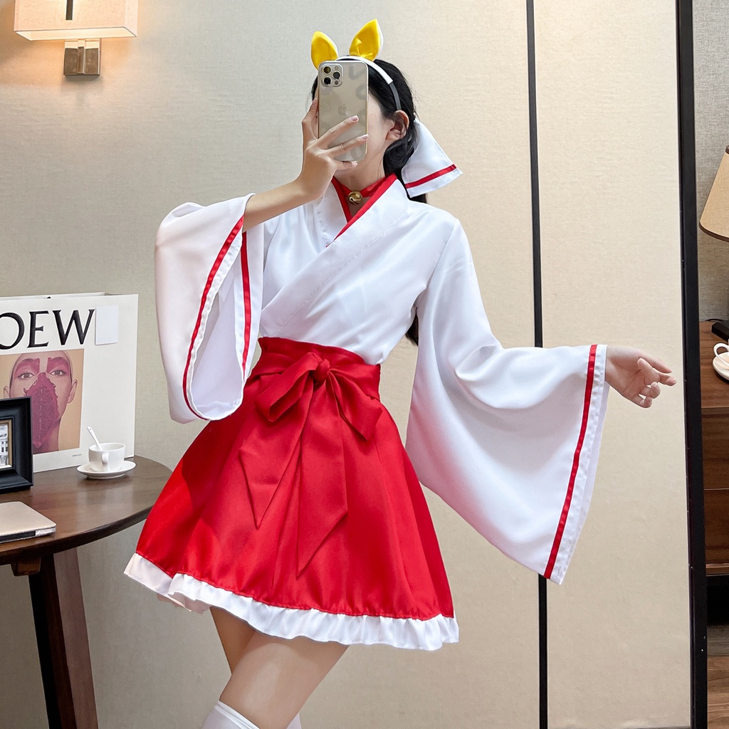 Jual Costum Wanita Anime Setan Fox X Hamba SS Putih Hantu Halaman ...