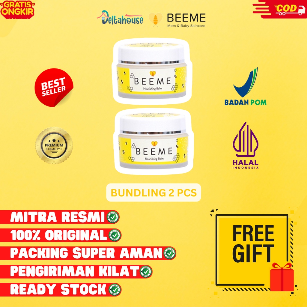 Jual [LEBIH HEMAT] Bundling 2 Pcs Beeme Nourishing Balm Skincare Ibu ...