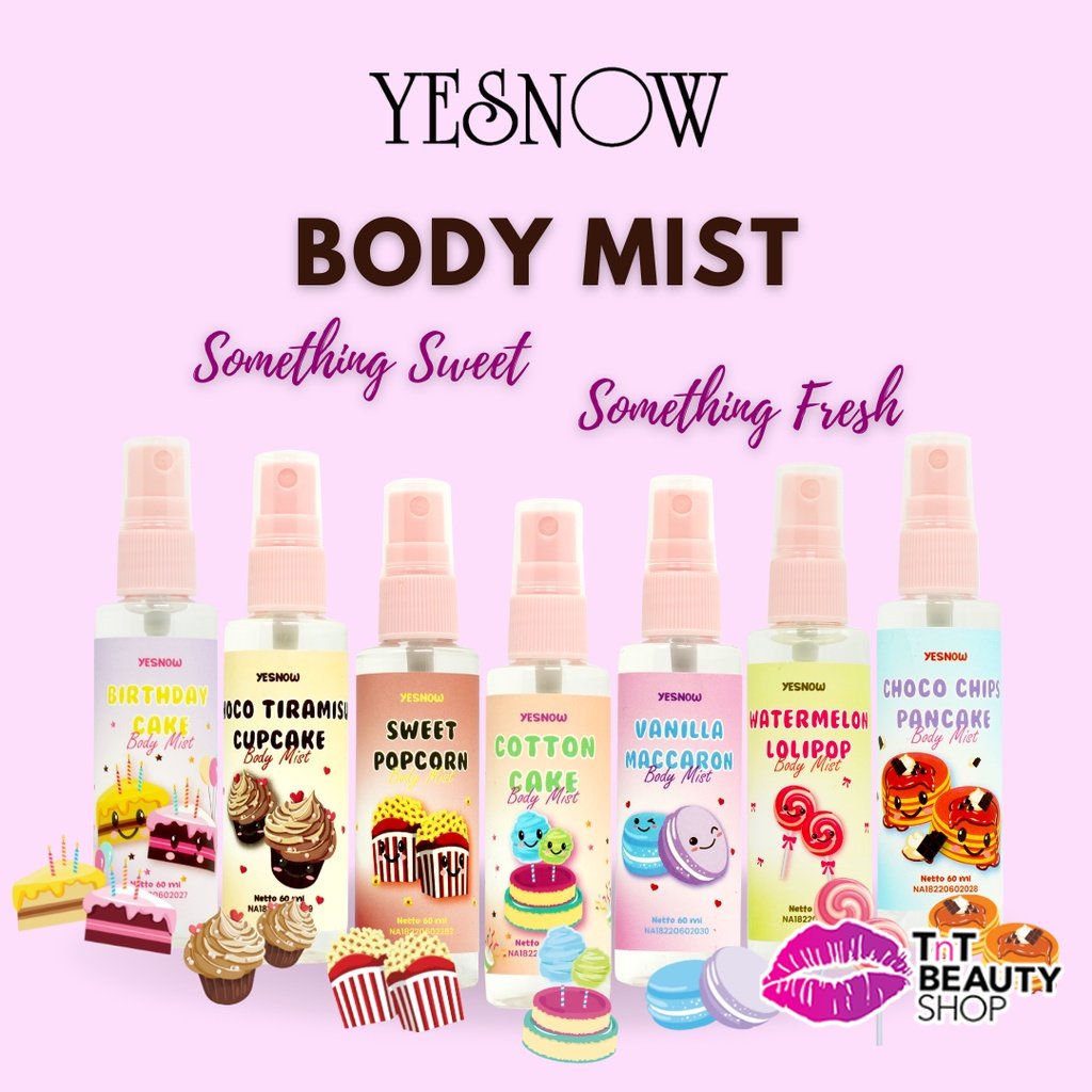 Jual YESNOW Body Mist Something Sweet & Fresh 60ml | TnT Beauty Shop ...