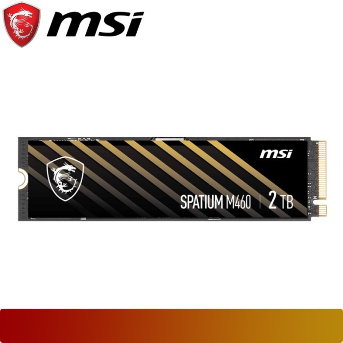 Jual MSI SPATIUM M460 PCIe 4.0 NVMe M.2 | SSD M.2 NVMe Gen 4 x4 | Shopee Indonesia