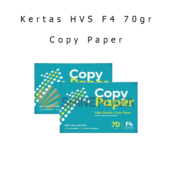 Jual Kertas HVS F4 70gr Copy Paper - Kertas Fotocopy Putih Folio 70gsm ...