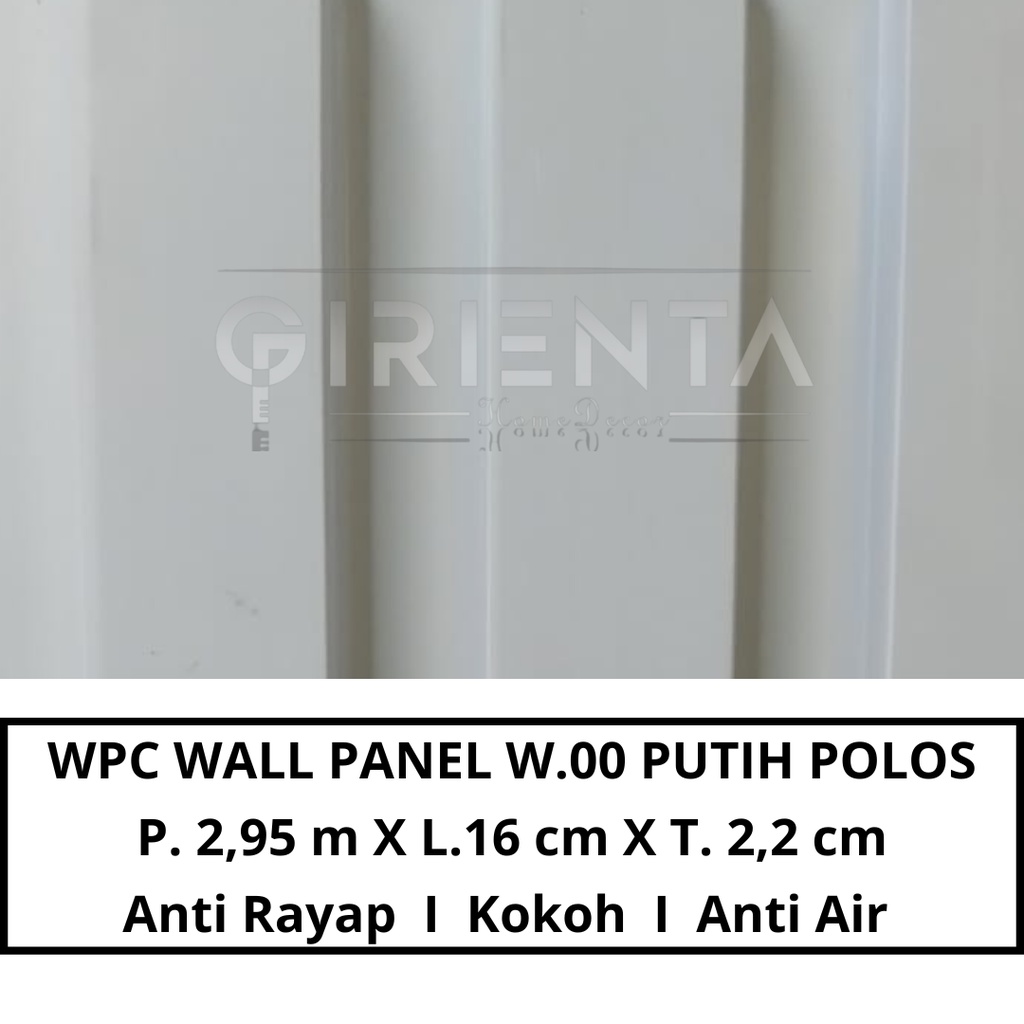 Jual WPC kisi-kisi Hiasan Dinding | AREA BANDUNG | Wall Panel WPC PVC Modern Wood 2.95m x 16cm ...