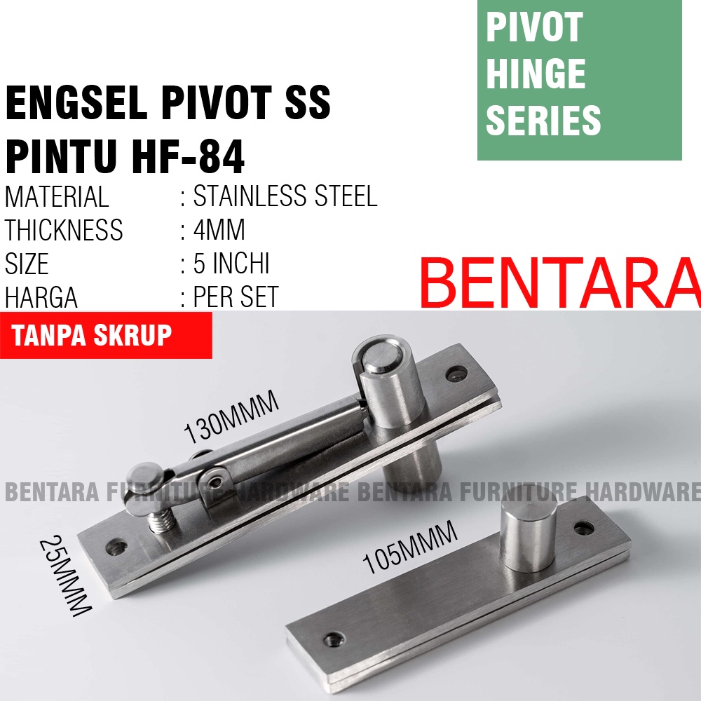 Jual HARFIT ENGSEL PIVOT LANTAI 5 INCHI STAINLESS UNTUK PINTU RUMAH ...