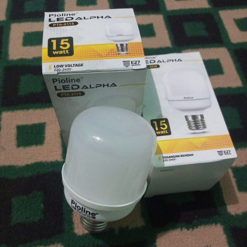 Jual lampu bohlam LED PIOLINE LED ALPHA 15 WATT | Shopee Indonesia
