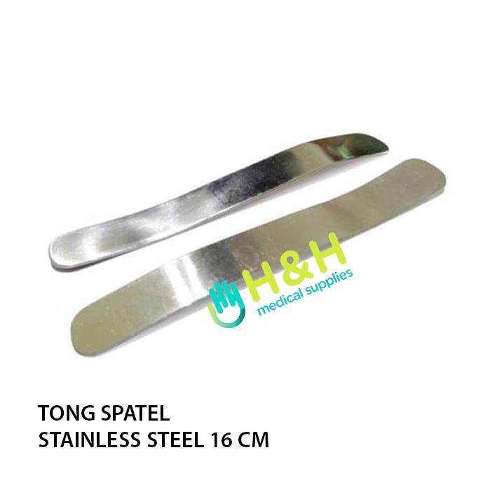 Jual Tong Spatel Stainless Steel Polos / Tong Spatel Medis Stainless ...