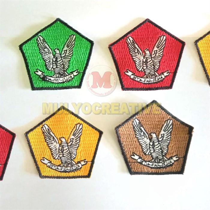 Jual Bed Bordir Tanda Harian Pramuka Garuda Siaga Penegak Pandega ...