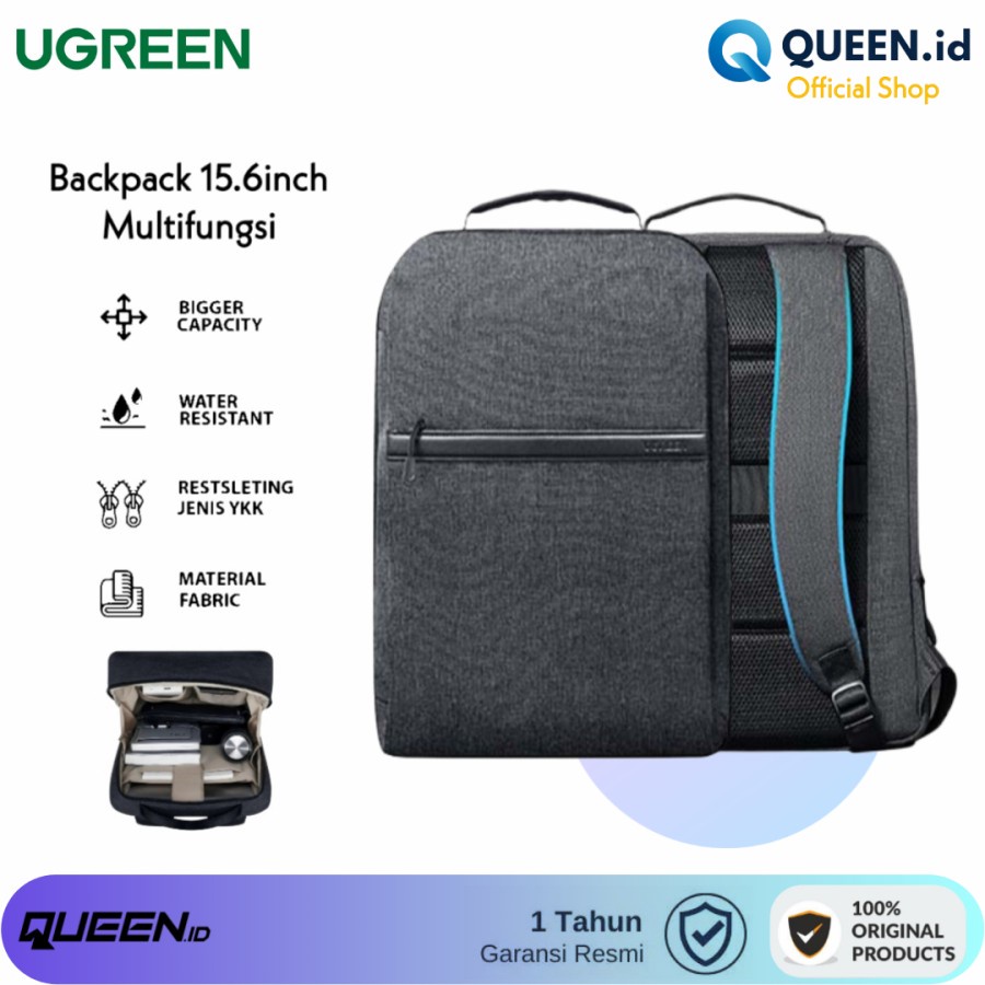 Jual UGREEN Urban Backpack Tas Ransel Multifungsi 15.6" WaterProof Bag ...