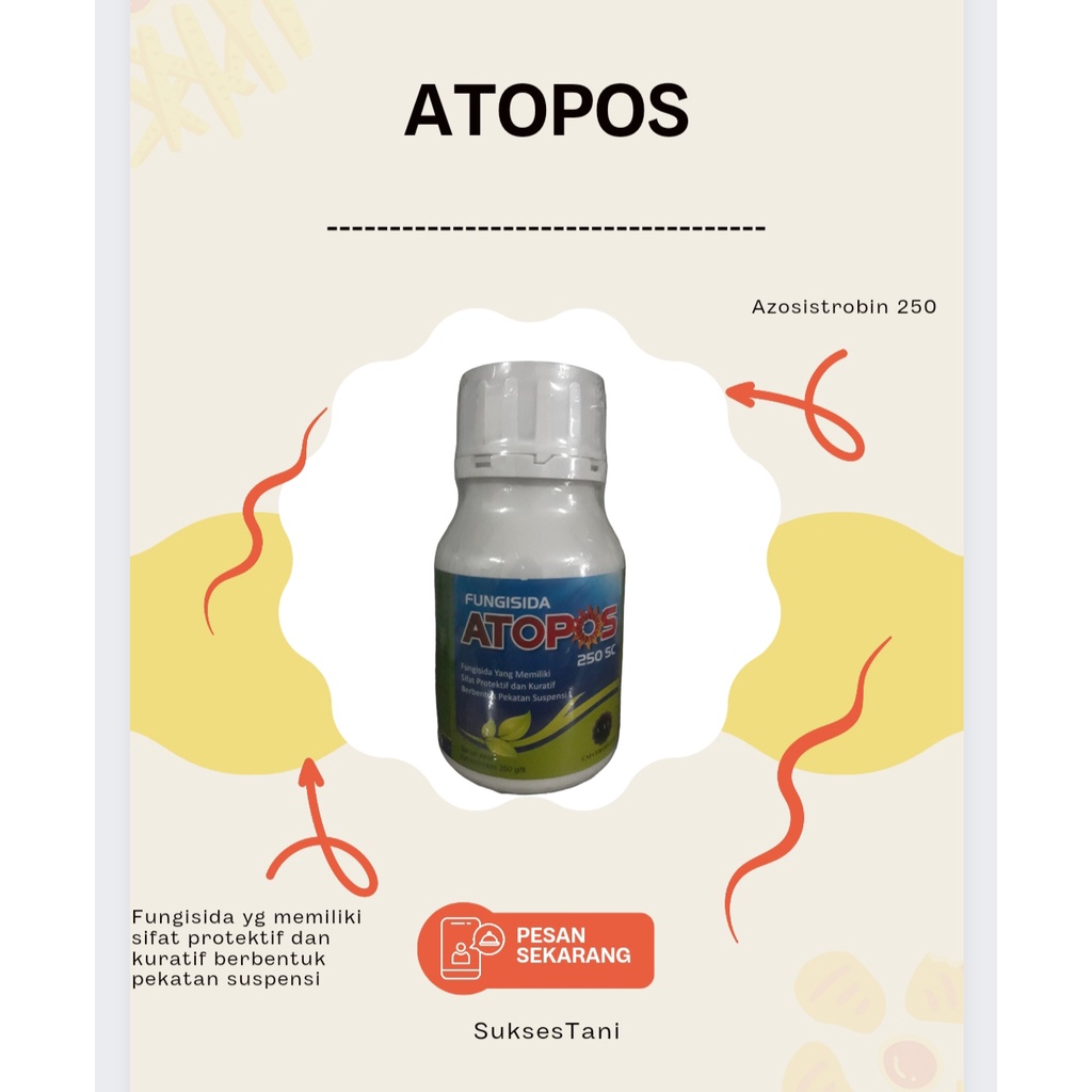 Jual fungisida atopos mencegah dan mengobati jamur pada tanaman | Shopee Indonesia