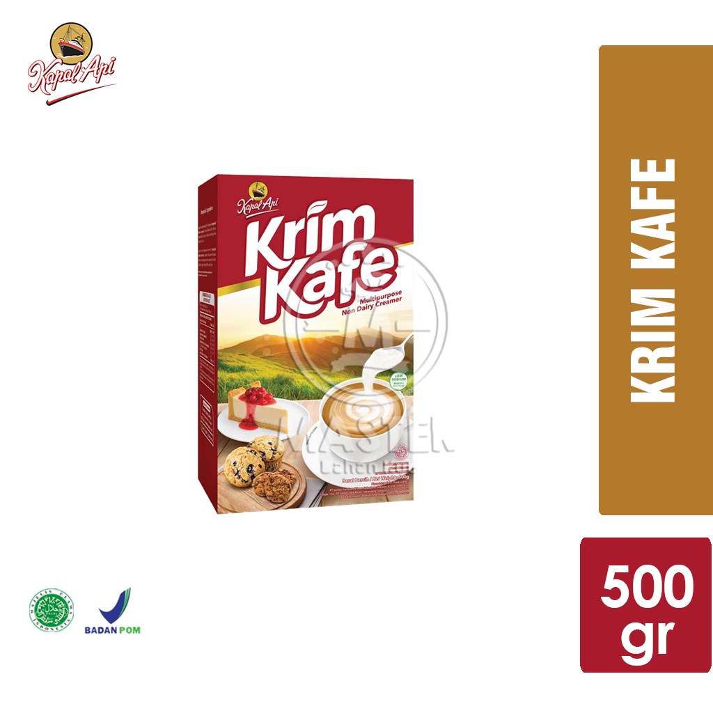 Jual Krim Kafe Kapal Api / Non Dairy Creamer / Krimer [500 gr] | Shopee ...