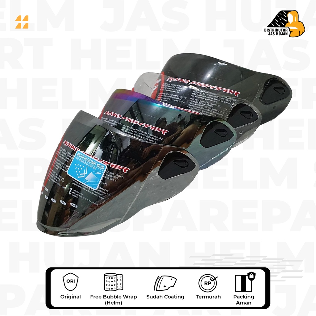 Jual Kaca Helm NHK R6 (Original) | Shopee Indonesia